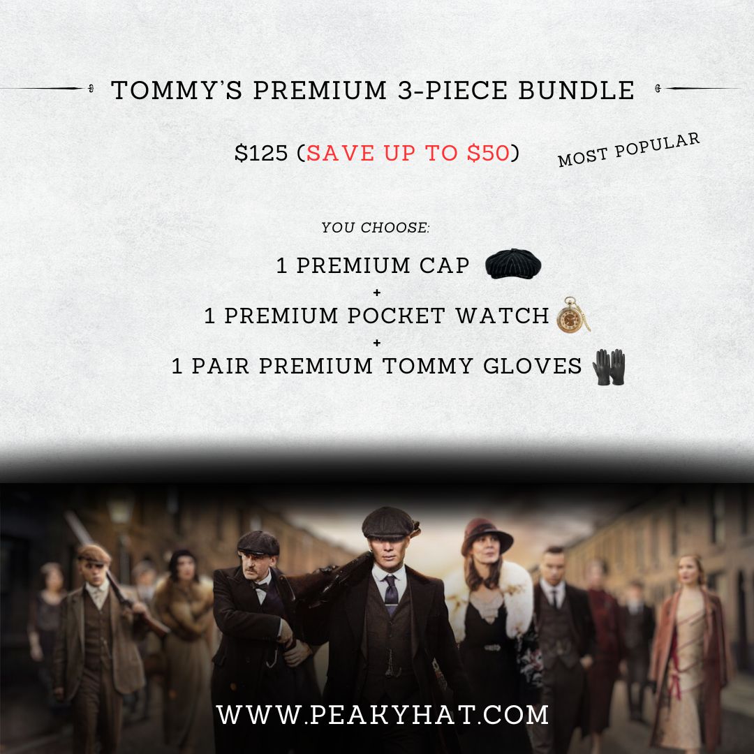 Tommy's Premium 3-Piece Bundle – Peaky Hat